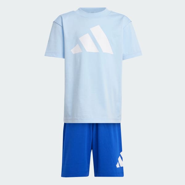 adidas Essentials Tee Set Kids - Blue | adidas Australia