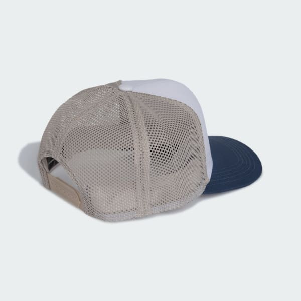 Boné Trucker Snap-Back - Branco adidas | adidas Brasil