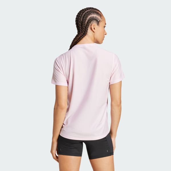 Camiseta Own The Run - Rosa adidas | adidas Brasil
