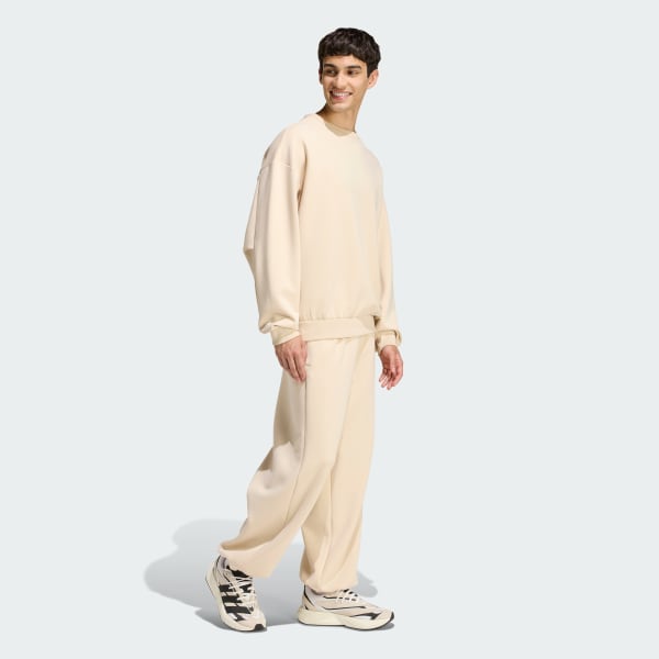 adidas SOFT LUX SWEATSHIRT - Beige | Free Shipping with adiClub | adidas US