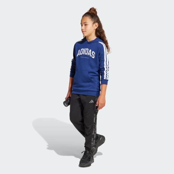 adidas Codes Collegiate Graphic Hoodie Kids - Blue | adidas UK