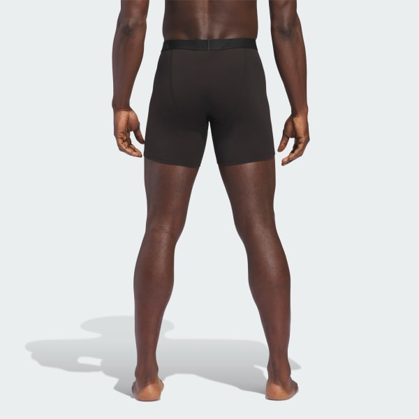 adidas Luxe Comfort 3-Pack Boxer Briefs - Black | Free Shipping with ...
