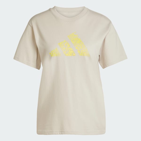 adidas Camo Graphic Tee - Beige | Free Shipping with adiClub | adidas US