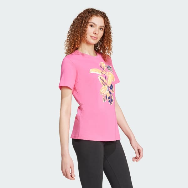 adidas Beach Graphic T-Shirt - Rosa | adidas Deutschland