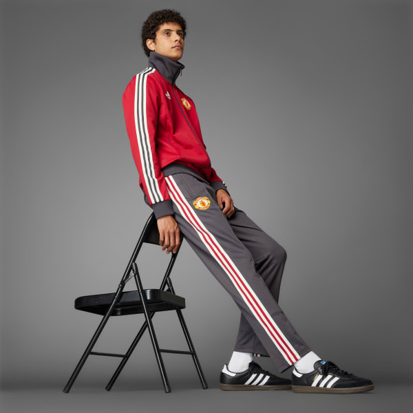 adidas Manchester United Originals Track Top - Red | adidas UK