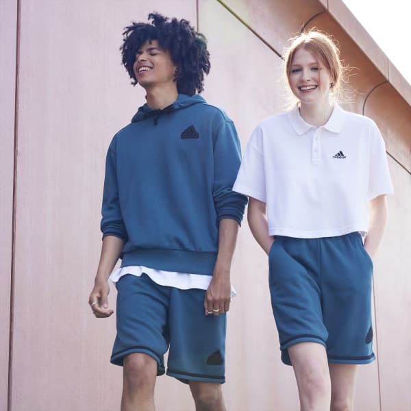 adidas French Terry Shorts (Gender Neutral) - Blue | adidas Australia