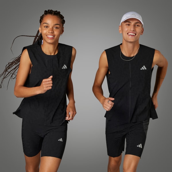 adidas Running Primeweave Tank Top (Gender Neutral) - Black | adidas ...