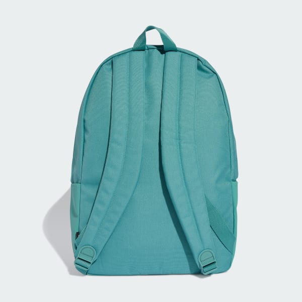adidas Classic 3 Bar Logo Backpack - Turquoise | adidas Australia
