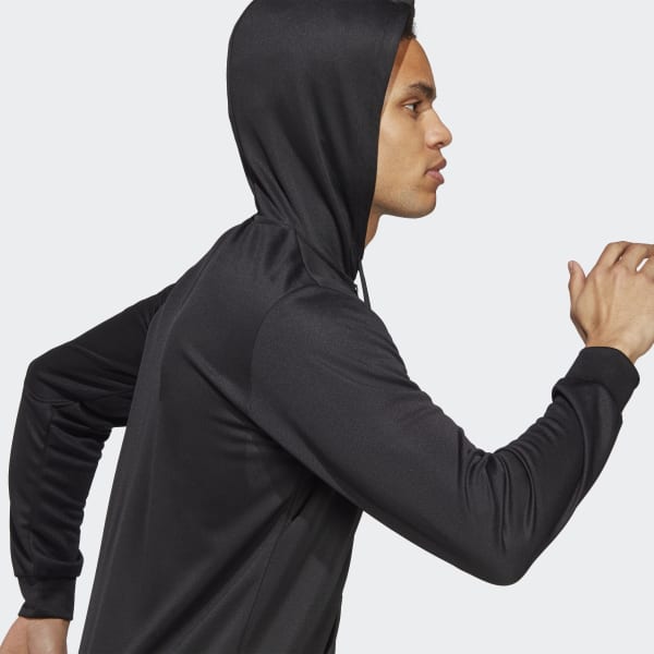 adidas Train Essentials Seasonal Training Full-Zip Jacket - Black ...