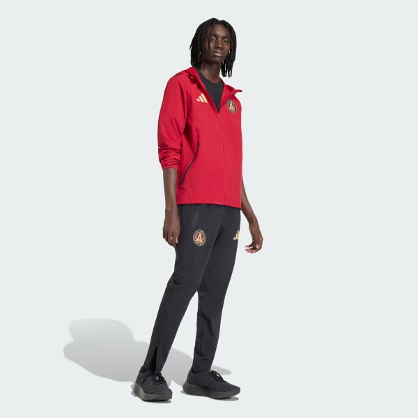adidas Atlanta United FC Tiro Travel Full-Zip Windbreaker - Burgundy ...