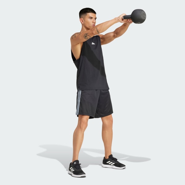 Shorts Malha adidas Três Listras AEROREADY - Preto adidas | adidas Brasil