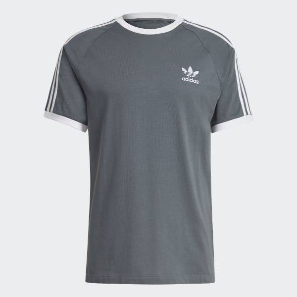 Adidas Playera Adicolor Classics 3 Franjas Azul Adidas Mexico