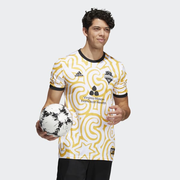 adidas Seattle Sounders FC KCC Pre-Match Jersey - Multicolor | Free ...
