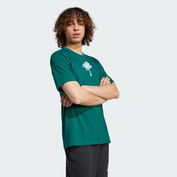 adidas Earth Day Graphic Tee - Green | adidas UK