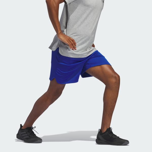 adidas Axis Knit Training Shorts - Blue | Free Shipping with adiClub ...