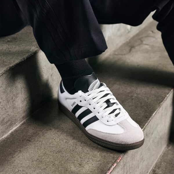 adidas Samba OG All Blacks Fern - White | adidas Australia