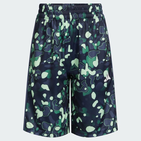 adidas All Over Print Camo Short - Blue | Free Shipping with adiClub ...