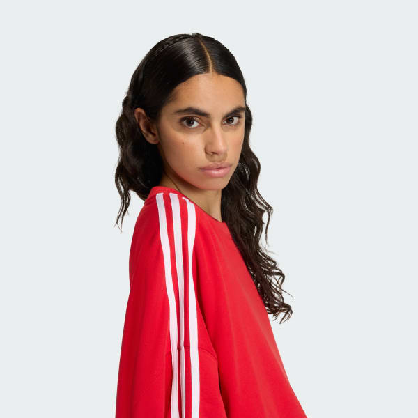 adidas sweatshirt red women