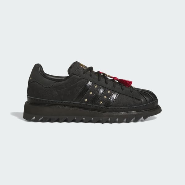 adidas Clot Superstar Shoes Edison Chen - Black | adidas UK
