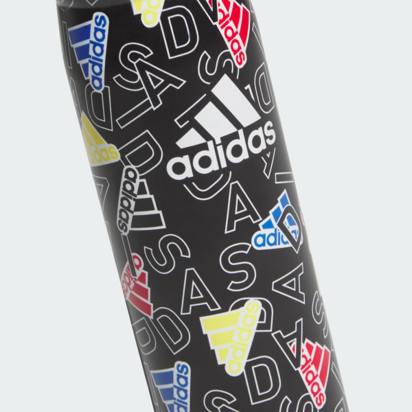 adidas Steel Straw Metal Bottle 600 ML - Black | Free Shipping with ...