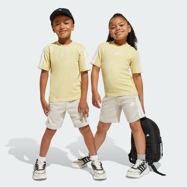adidas Essentials Shorts Kids - Beige | adidas Australia