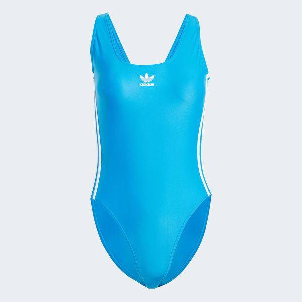 adidas Adicolor 3-Stripes Swimsuit - Blue | adidas Deutschland