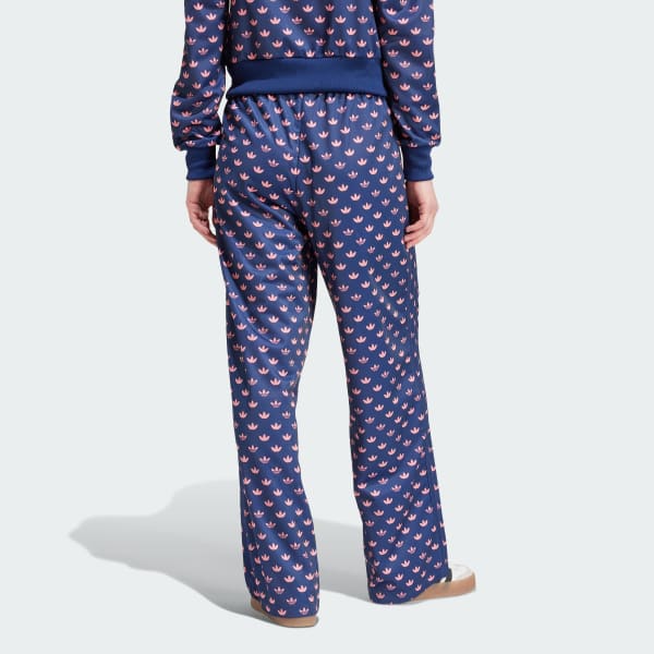 adidas Monogram Firebird Track Tracksuit Bottoms - Blue | adidas UK