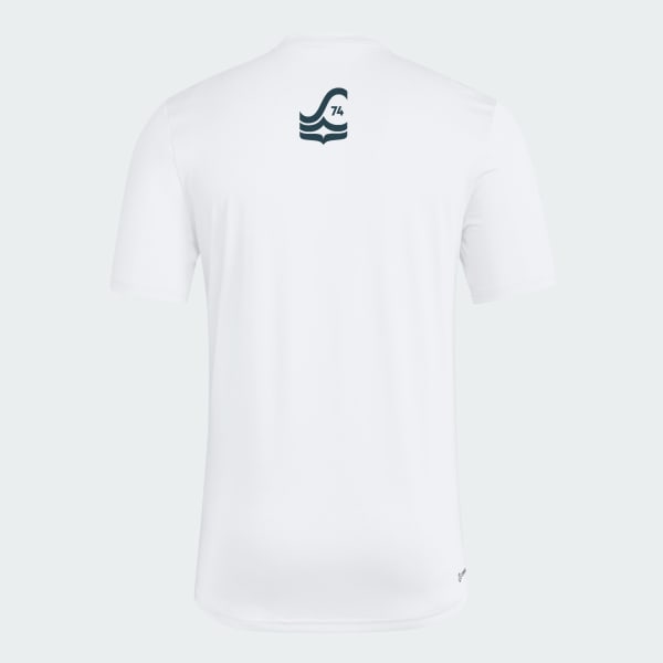 adidas Seattle Sounders FC Short Sleeve Tee - White | Free Shipping ...