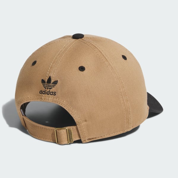 adidas Relaxed Strap-Back Hat - Brown | Free Shipping with adiClub ...
