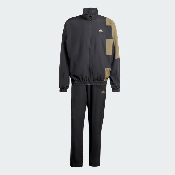 Adidas Sportswear Colorblock Trainingsanzug Schwarz Adidas Deutschland