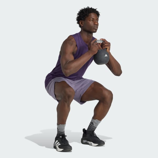 adidas Train Essentials Feelready Training Sleeveless Tee - Purple ...