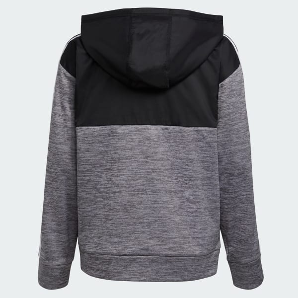 adidas Mélange Mix Fleece Hooded Jacket - Multicolor | Free Shipping ...