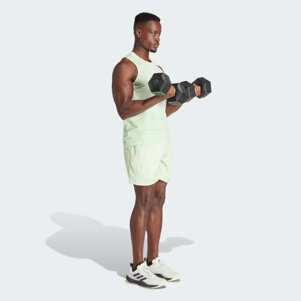 adidas Train Essentials Woven Training Shorts - Green | Free Shipping ...