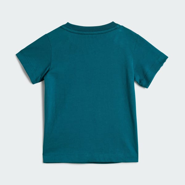 adidas Shorts Tee Set Kids - Turquoise | adidas UK