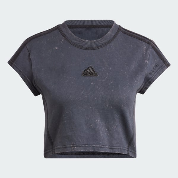 adidas ALL SZN 3-Stripes Garment Wash Baby Tee - Multicolor | Free ...