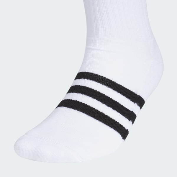 adidas Adaptive 3-Pack Crew Socks - White | Free Shipping with adiClub ...