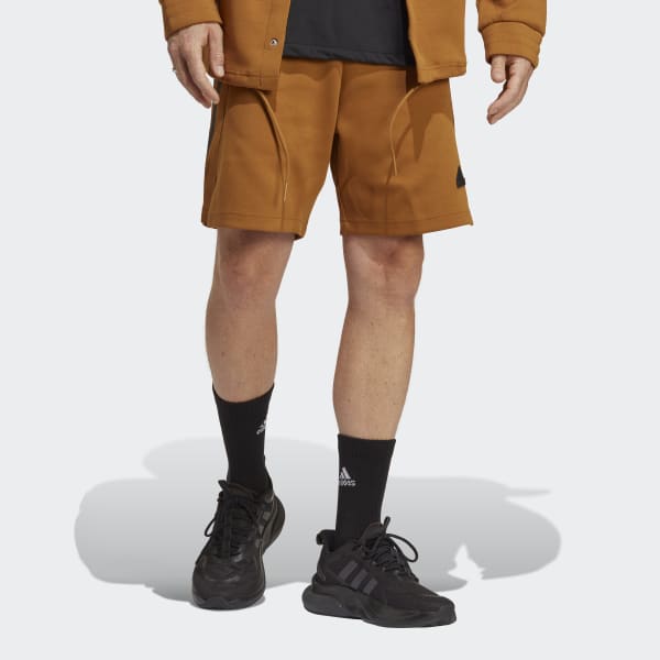 adidas Future Icons 3-Stripes Shorts - Brown | adidas Australia