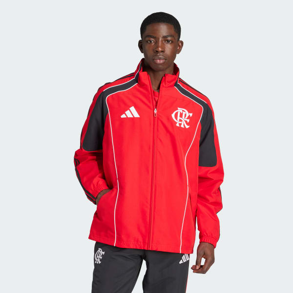 Agasalho UBP CR Flamengo - Vermelho adidas | adidas Brasil
