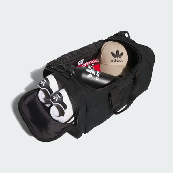 adidas Originals Canvas Duffel Bag - Black | Free Shipping with adiClub ...