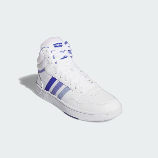 adidas Hoops 3.0 Mid Classic Vintage Sneakers - White | Free Shipping ...