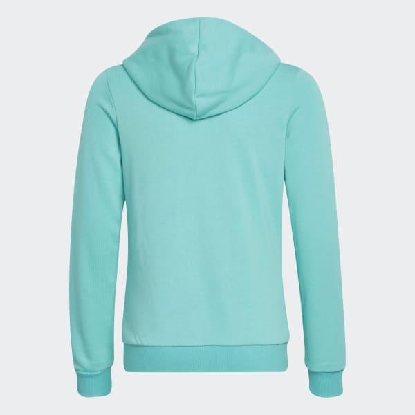adidas Essentials Full-Zip Hoodie - Turquoise | adidas UK