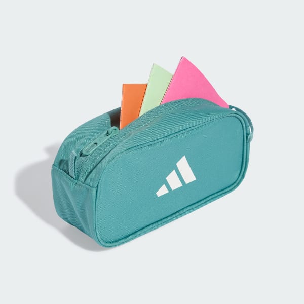 adidas Pencil Case 2 Kids - Turquoise | adidas UK