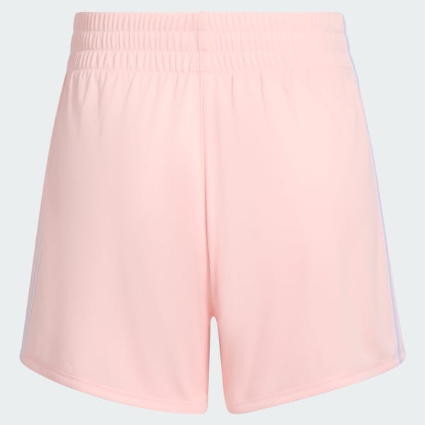 adidas 3-Stripes Mesh Pacer Short - Pink | Free Shipping with adiClub ...