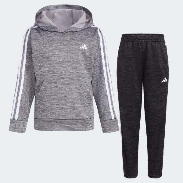 adidas C POLYMEL FLC HOODED PO SET - Multi | Kids' Training | adidas US