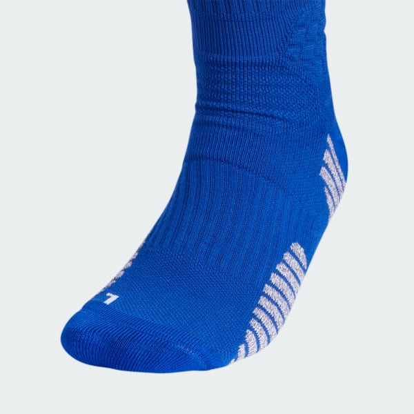 adidas Select Basketball Crew Socks - Blue | Free Shipping with adiClub ...