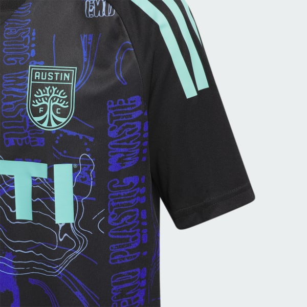 adidas Austin FC Tiro Graphic Jersey - Black | Free Shipping with ...