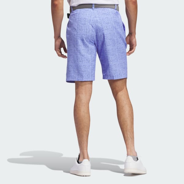 adidas Ultimate365 Printed Golf Shorts - Blue | Free Shipping with ...