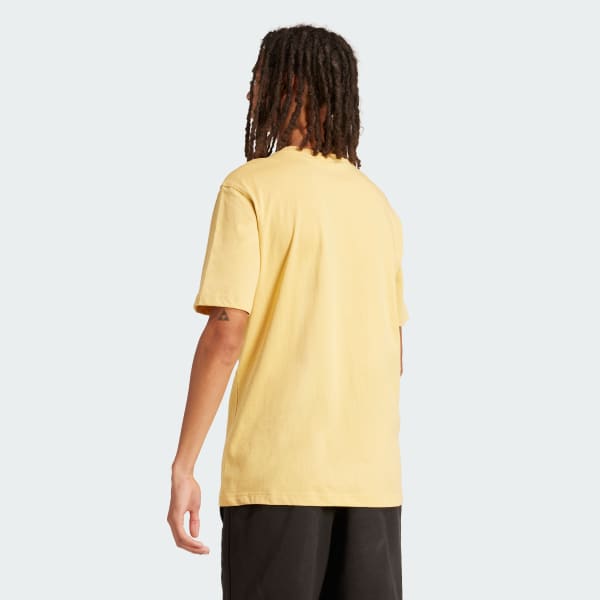 adidas Trefoil Essentials T-Shirt - Beige | adidas UK