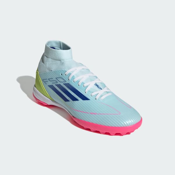 Chuteira Cano Médio F50 League Society - Azul adidas | adidas Brasil