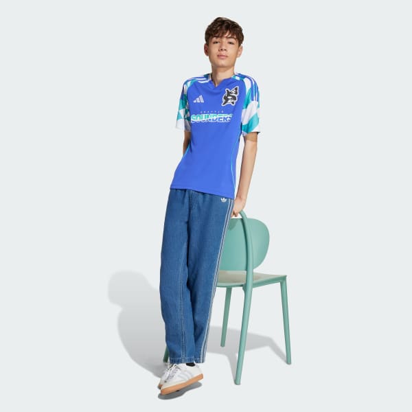 adidas Seattle Sounders FC 2025 Archive Youth Jersey - Blue | Free ...